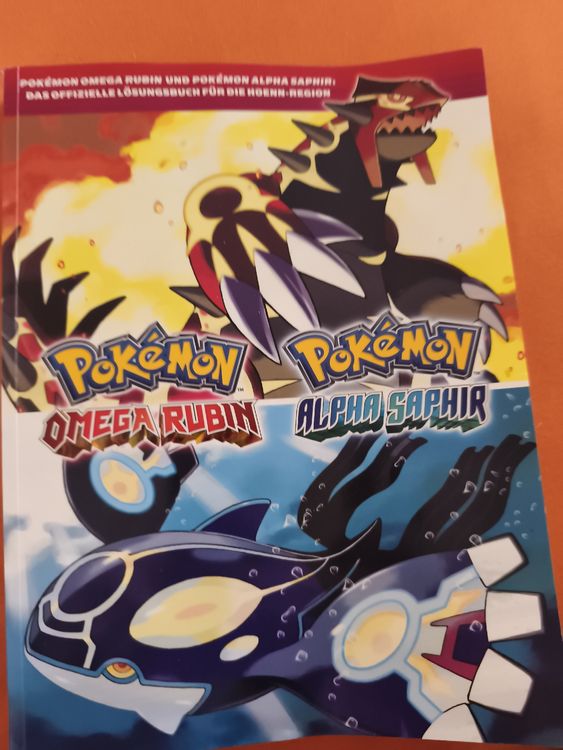 Pokemon Alpha Saphir Omega Rubin lösungsbuch 463 Seiten (Neu (gemäss ...