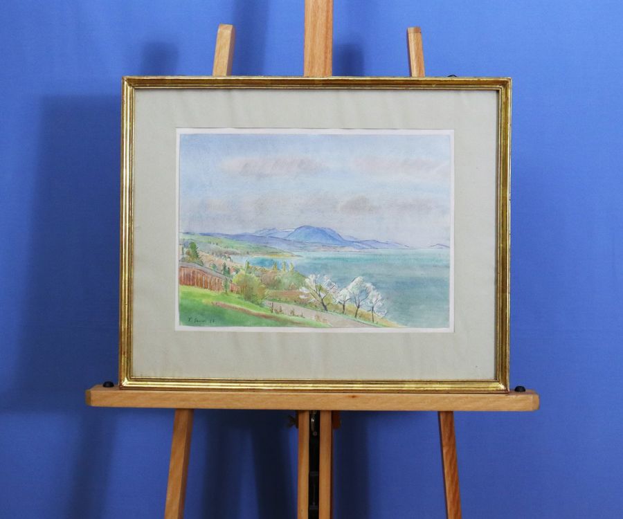 Traugott Senn 1877-1955, Aquarell, signiert und datiert 1938 (Gebraucht) in Zug für CHF 249 ...