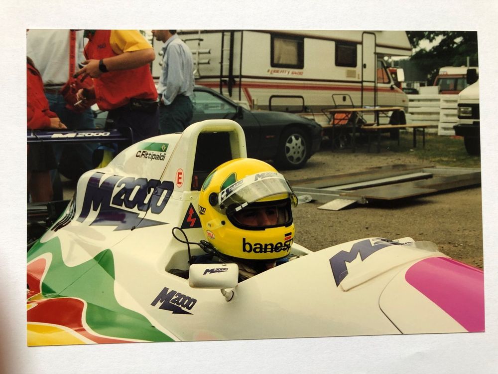 Christian Fittipaldi Originalfoto Reynard 91D Mugen F3000 (Gebraucht ...