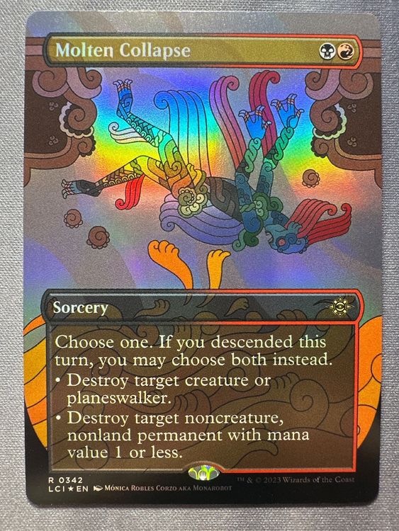 Molten Collapse FOIL Variant 0342 Ixalan (Neu (gemäss Beschreibung)) in ...