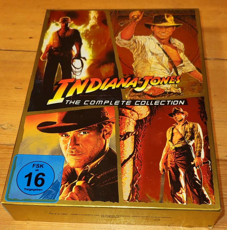 Indiana Jones - Die komplette Collection DVD Box (Gebraucht) in ...
