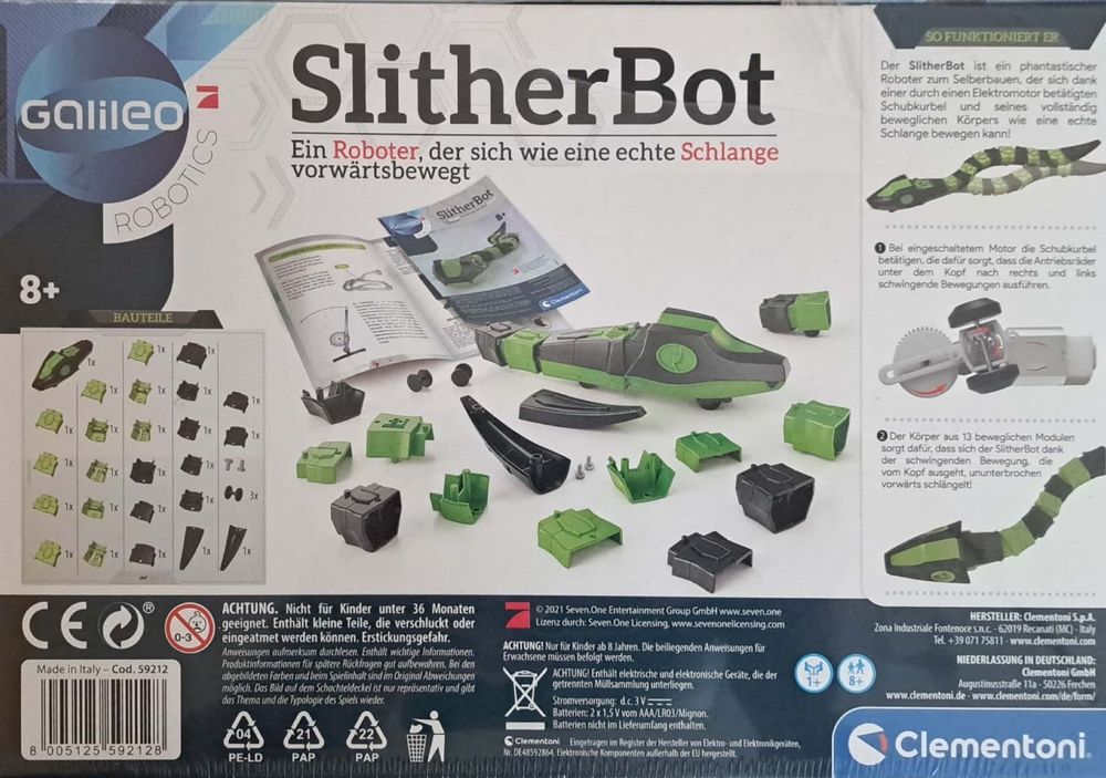 Slither Bot: Ein Roboter der sich wie eine Schlange bewegt | Kaufen auf ...