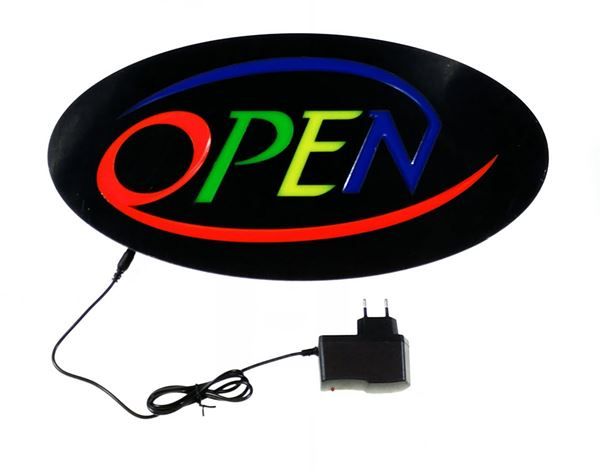 Epoxy OPEN reklame LED Leuchtschild | Kaufen auf Ricardo