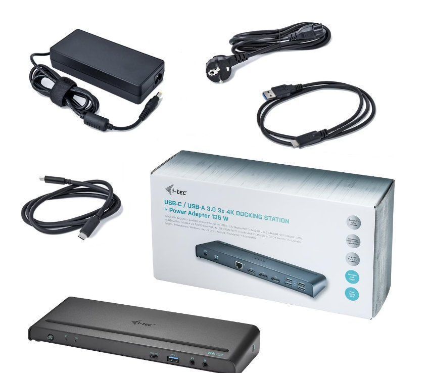 i-tec USB 3.0 / USB-C Triple 4K Dock inkl. OVP | NP: 180.- | Kaufen auf ...