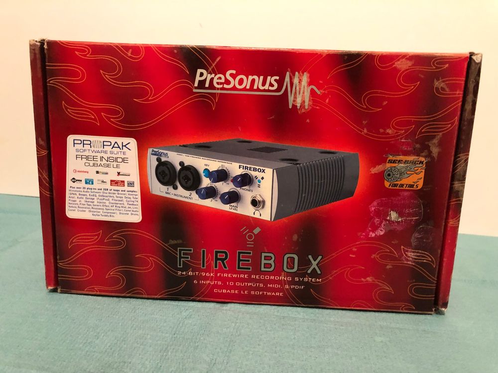 Presonus Firebox Audio Interface (Gebraucht) in für CHF 12 – mit ...