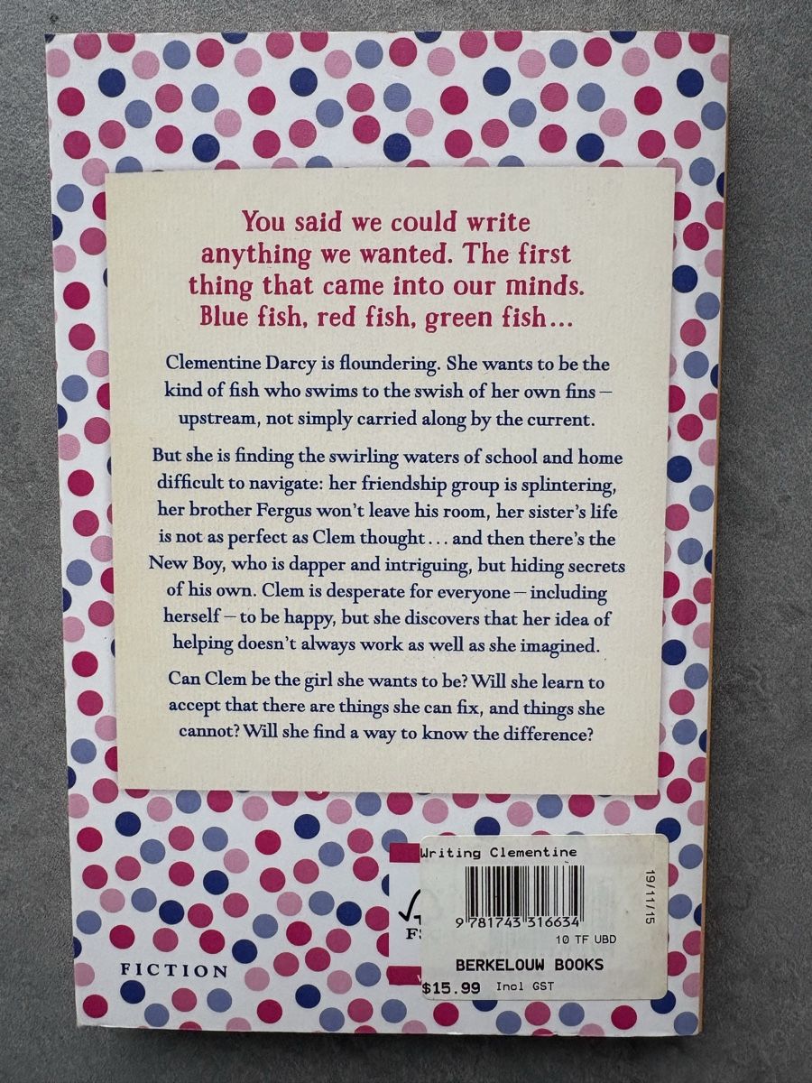 English Book. Writing Clementine by Kate Gordon (Neu (gemäss ...