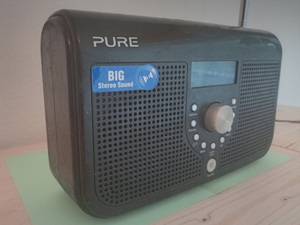 PURE One Elite Radio DAB, Series 2, mit BIG Stereo Sound (Gebraucht) in ...