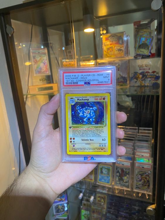 PSA 9/10 - Pokemon card 2000 1st edition - Machamp Holo | Kaufen auf ...