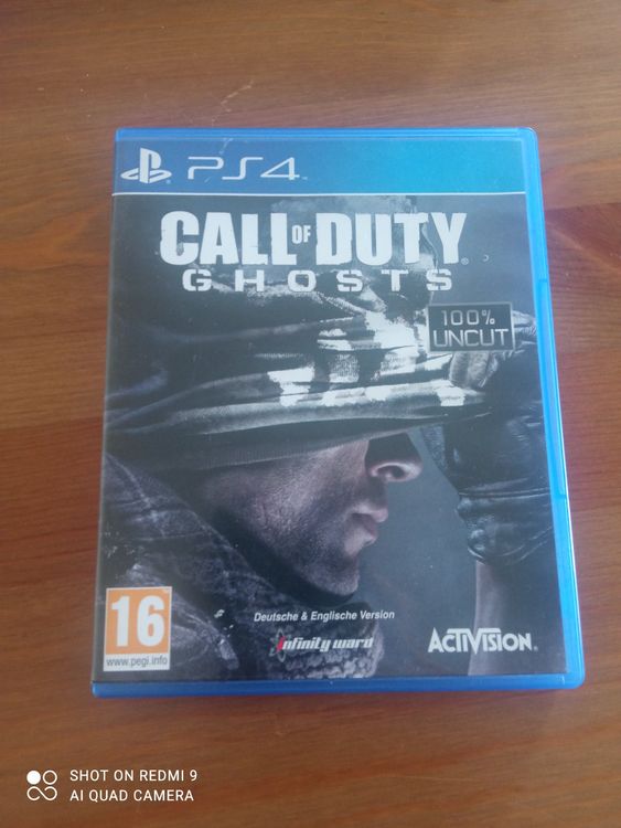 Ps4 call of Duty Ghosts 100% Uncut Deutsche / Englische (Gebraucht) in ...