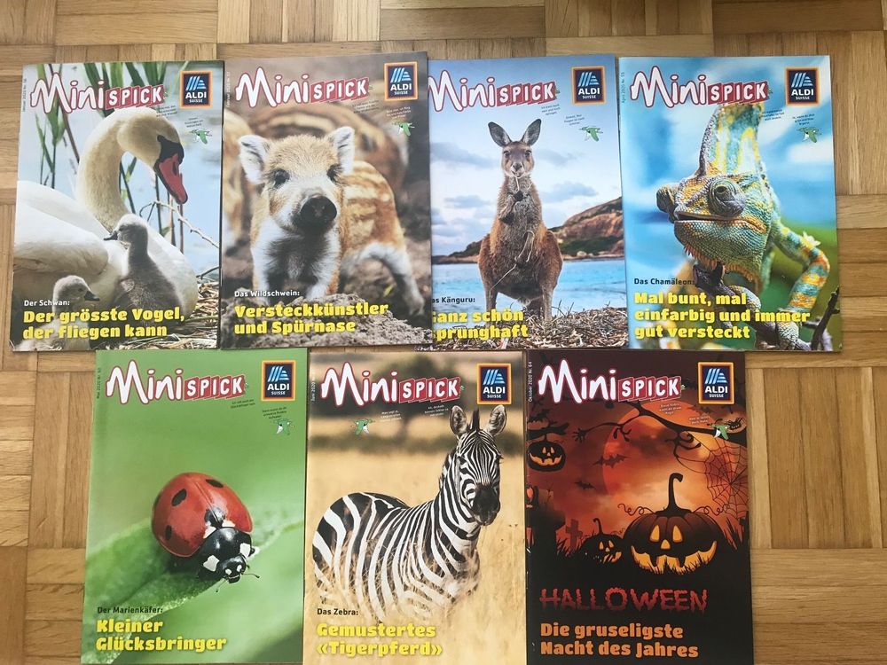 7 Ausgaben Mini Spick von 2020 (Gebraucht) in Emmenbrücke für CHF 1.75 ...