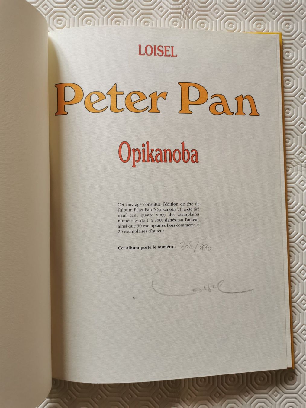 Tirage de tête - PETER PAN - Opikanoba (Gebraucht) in Bussigny-sur-Oron ...