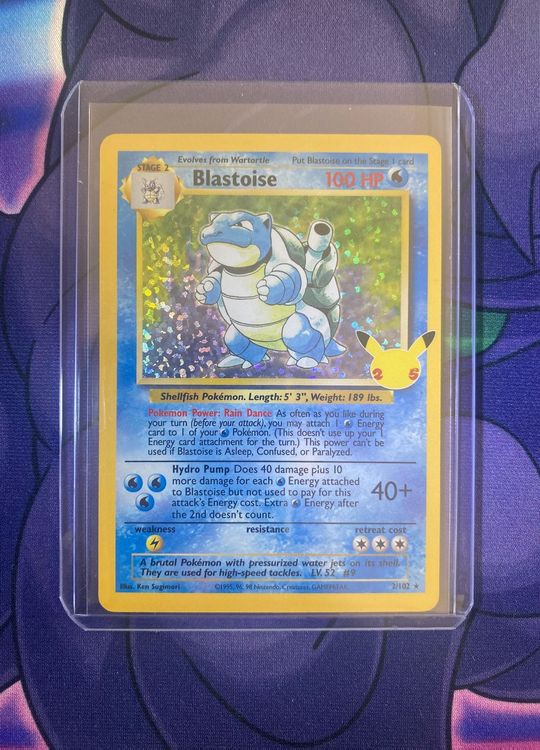 Pokemon Celebrations Blastoise Base Set (Neu (gemäss Beschreibung)) in ...