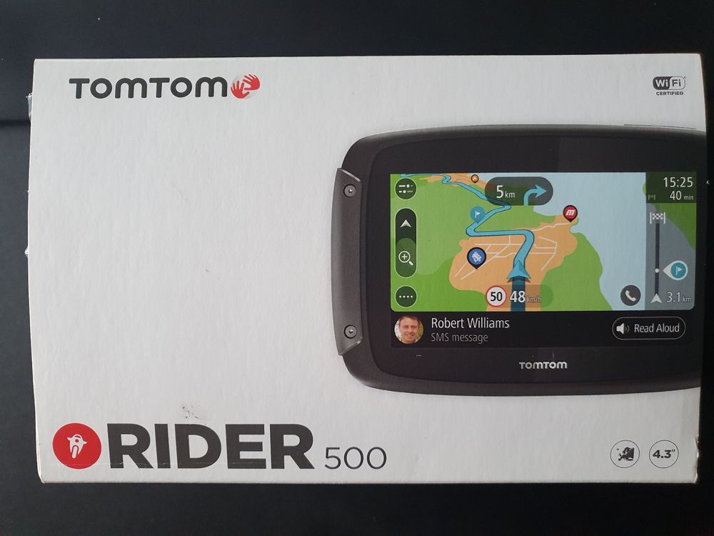 Tom Tom Rider 500 (ohne Zubehör) - Navi für Motorrad (Gebraucht) in ...
