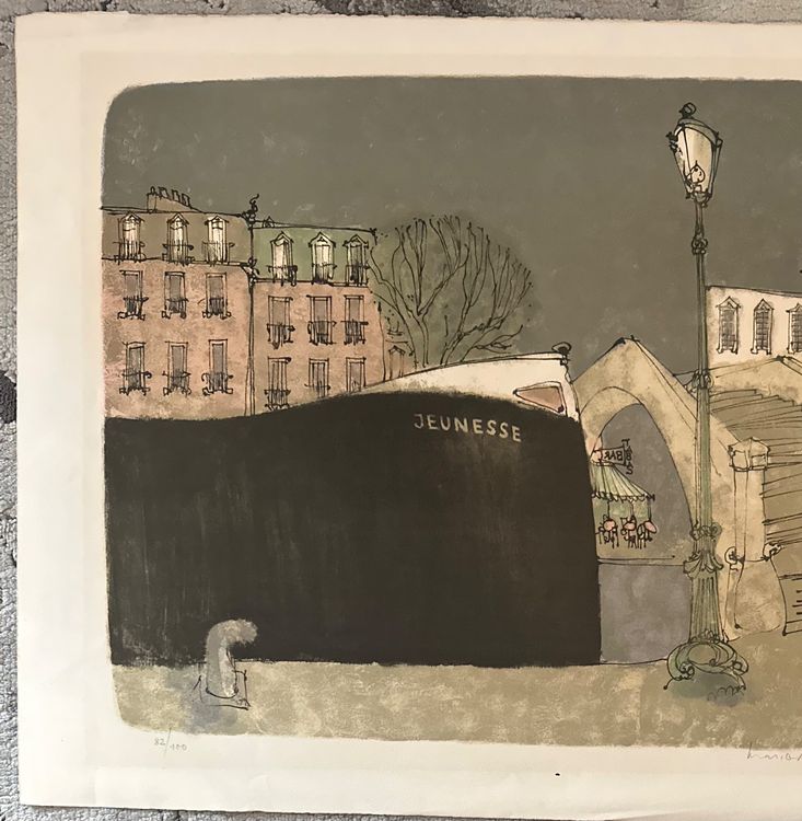 Marco Richterich (1929-1997) Litho Handsig | Kaufen auf Ricardo