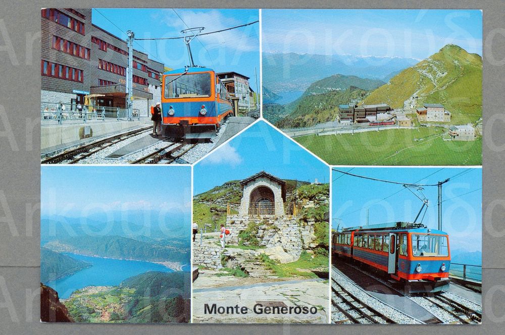 AK color Monte Generoso TI Vetta, 5-fach- Multibild ≈ 1984 | Kaufen auf ...