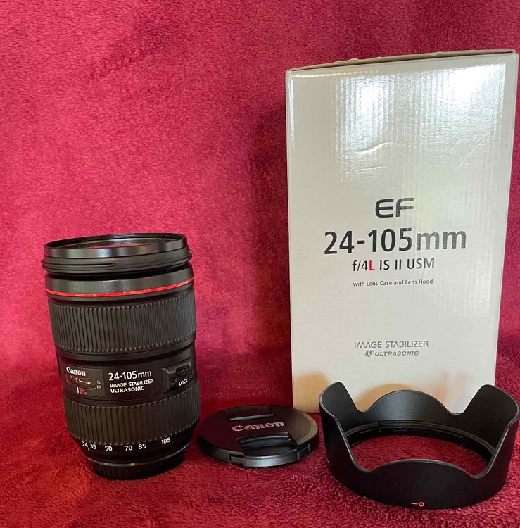 Objectif Canon EF 24-105mm f/4L IS II USM | Kaufen auf Ricardo