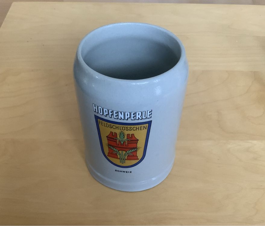 Bierkrug Feldschlösschen Hopfenperle (Gebraucht) in Magden für CHF 5 ...