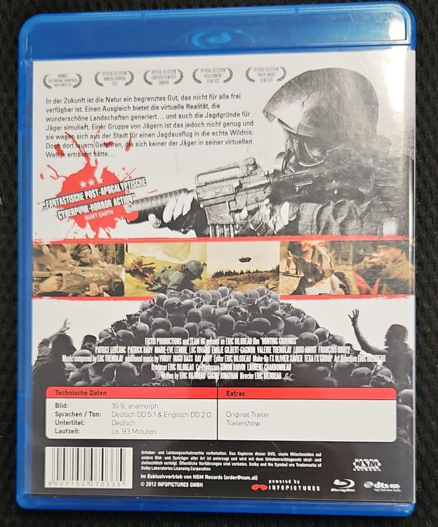 HUNTING GROUNDS BLU-RAY | Kaufen auf Ricardo