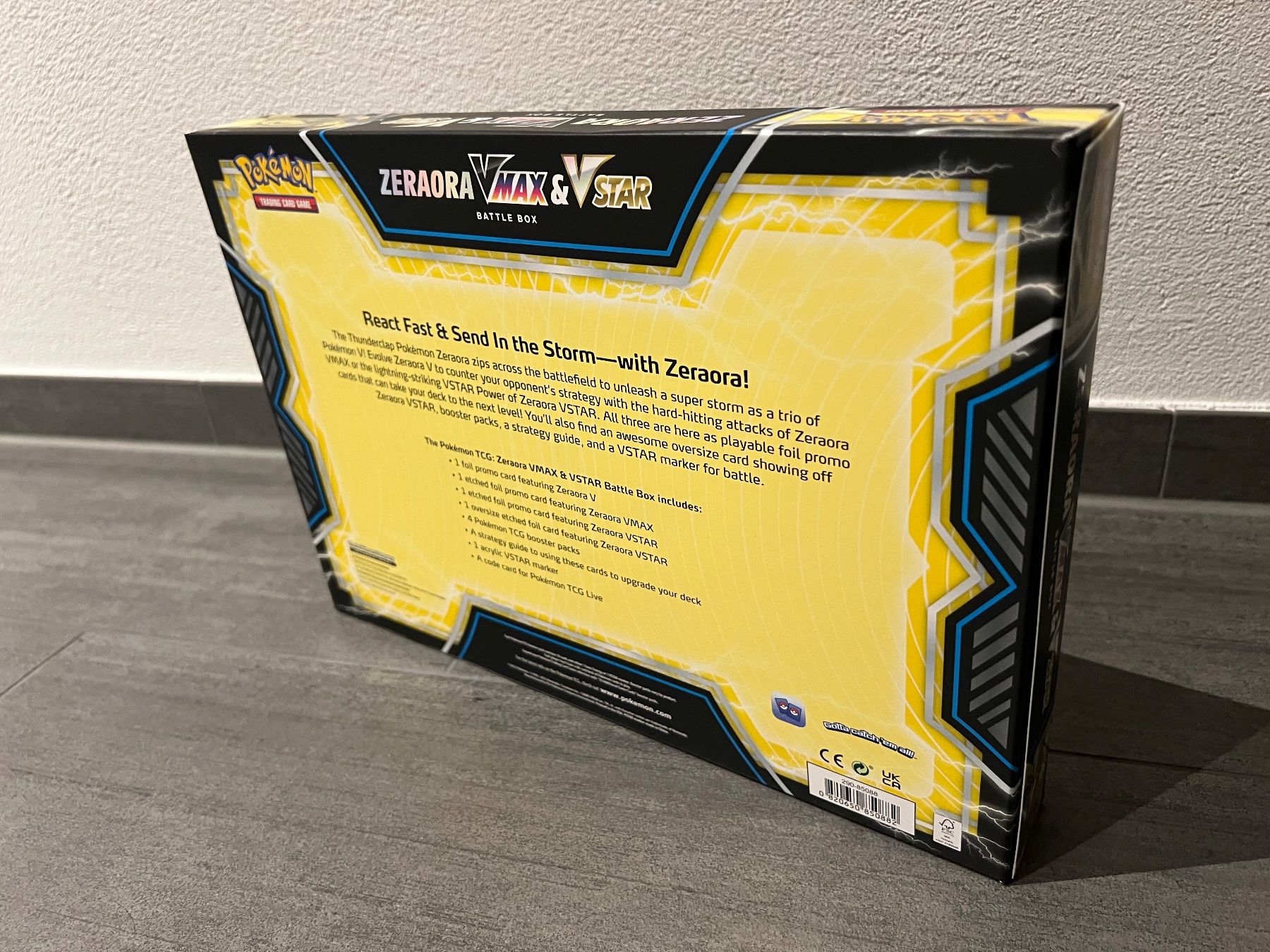🇬🇧 Pokémon | Zeraora VMAX & VSTAR Battle Box | OVP | EN 🔥 (Neu und ...