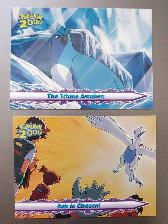 Pokemon the Movie 2000 Topps Lugia & Articuno vintage | Kaufen auf Ricardo