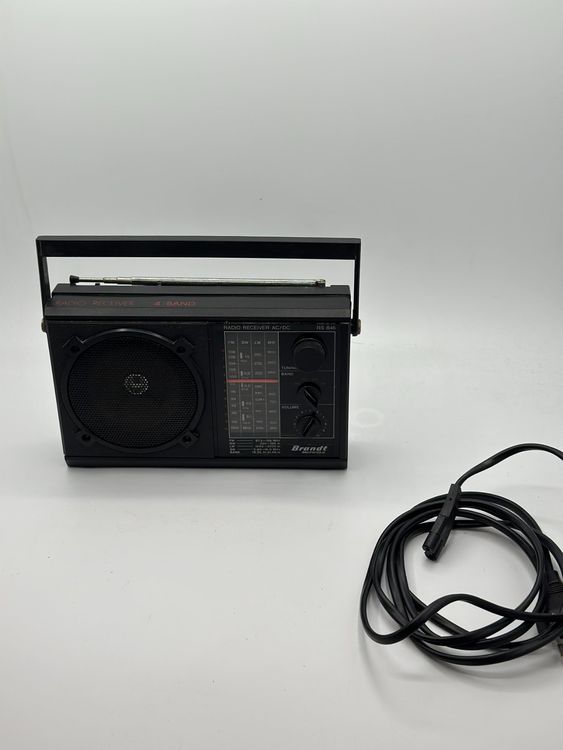 RADIO Vintage of 1980! Brandt RS 845 +Test OK! FM/Transistor (D ...