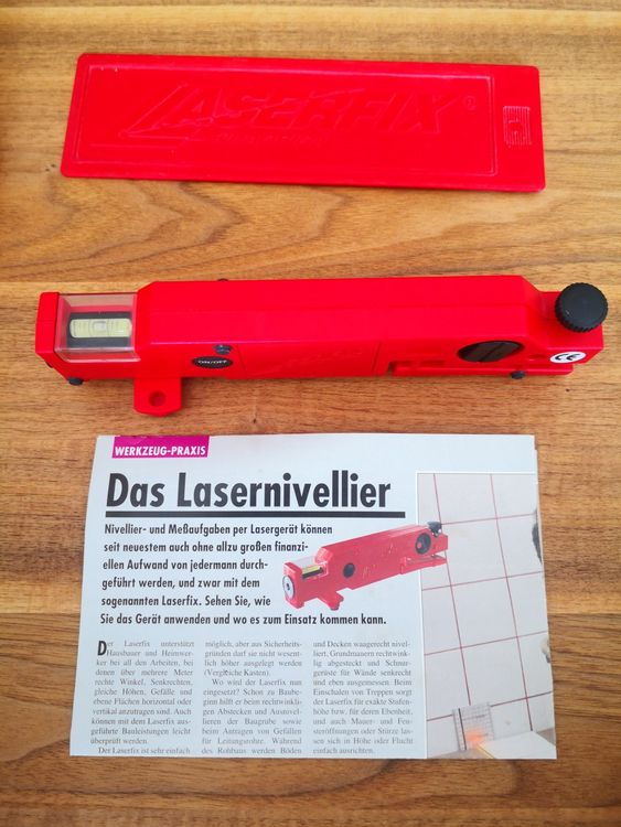 LASERFIX QUADRIGA, Baulaser ab 1,- Fr. (Gebraucht) in für CHF 11 – mit Lieferung auf Ricardo kaufen