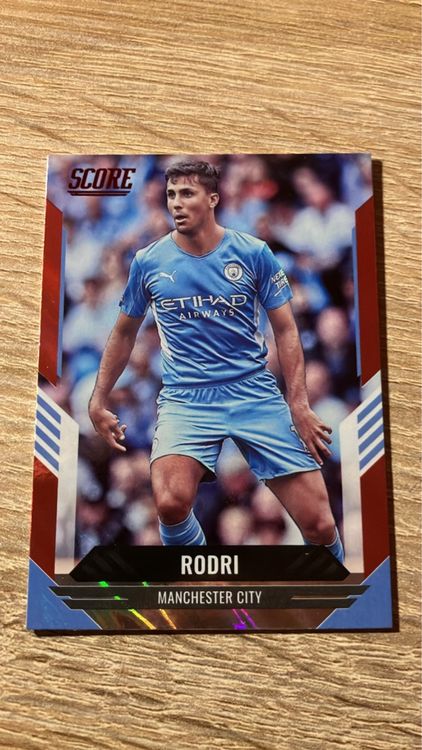 Panini FIFA Score 2021-22 Rodri Parallel Manchester City (Neu (gemäss ...