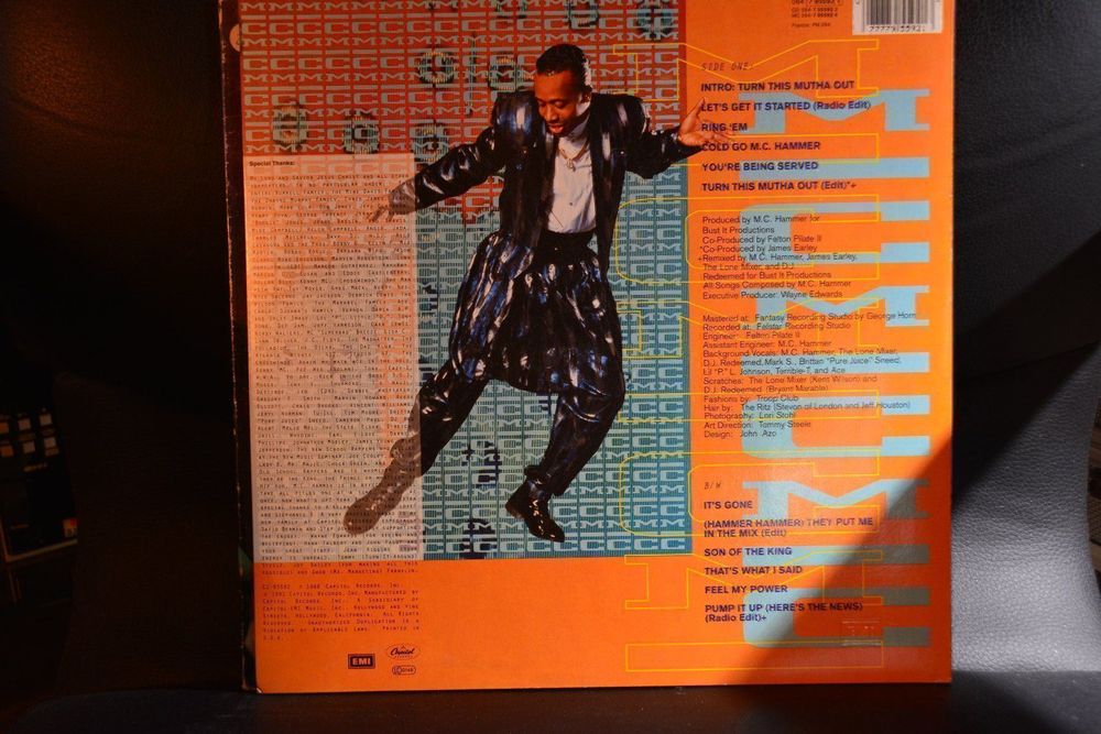 MC Hammer, Let's Get it Started Vinil LP (D'occasion) à Weissenburg ...