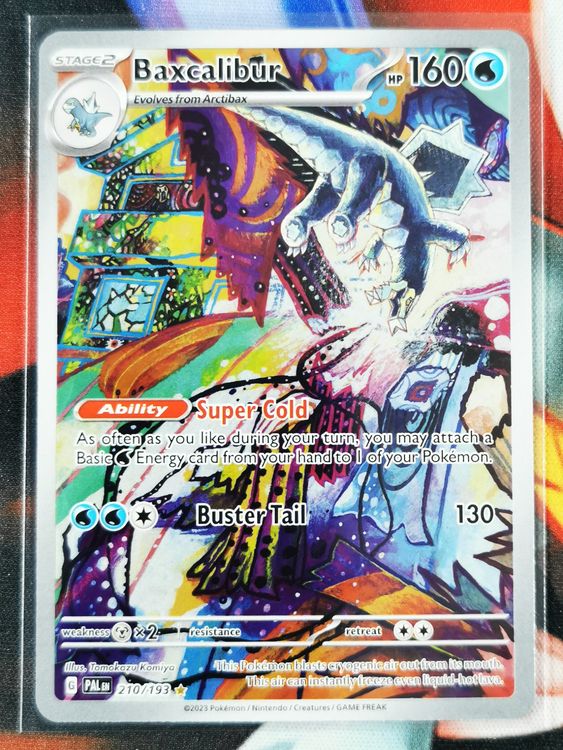 Pokemon Baxcalibur 210/193 Paldea Evolved EN (Neu (gemäss Beschreibung ...