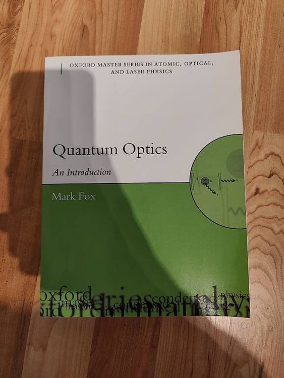 Quantum Optics - M. Fox | Kaufen auf Ricardo