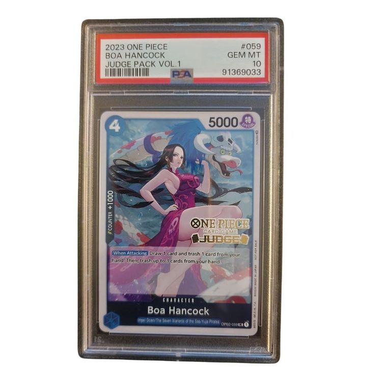 Boa Hancock Judge Pack Vol1 PSA 10 One Piece TCG (Gebraucht) in Genève ...