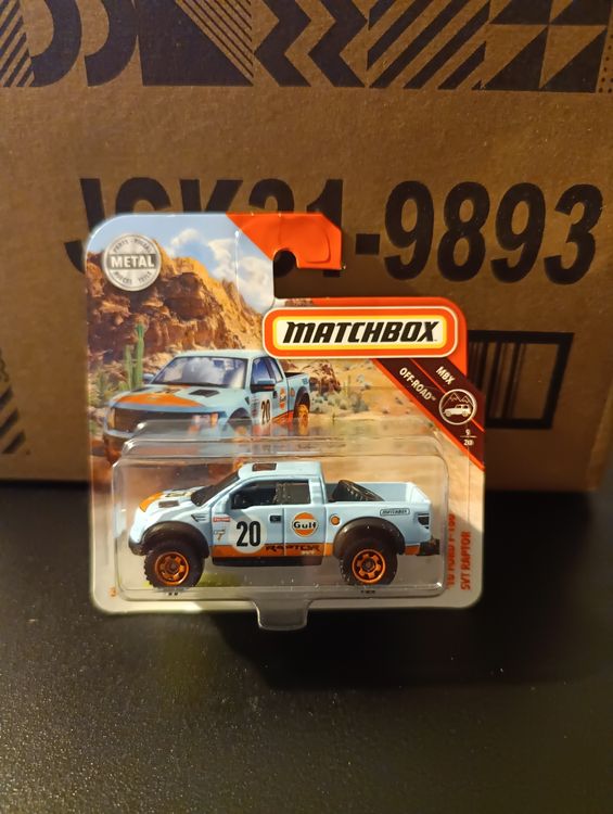matchbox Gulf Ford F-150 svt raptor (Neu (gemäss Beschreibung)) in ...