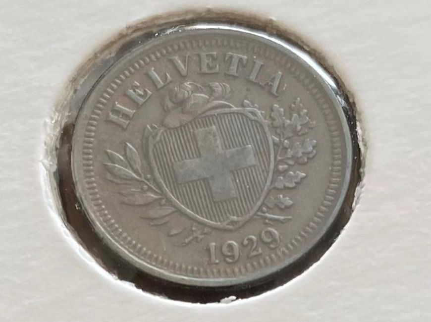 Schweiz 1 Rappen 1929 vzgl - unz dunkle Mehrfarben Patina | Kaufen auf Ricardo