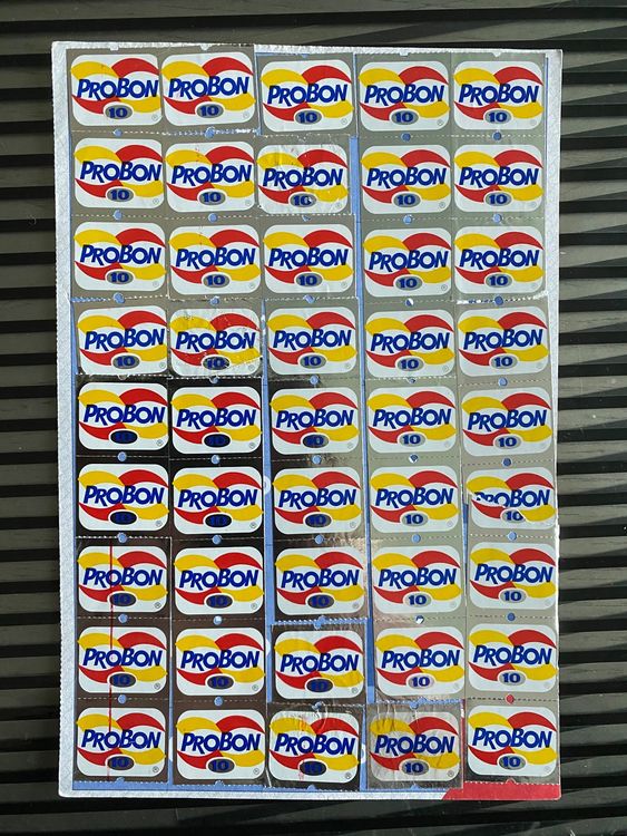 44x ProBon à 10 / ganze Karte mit Pro Bon (Neu (gemäss Beschreibung ...