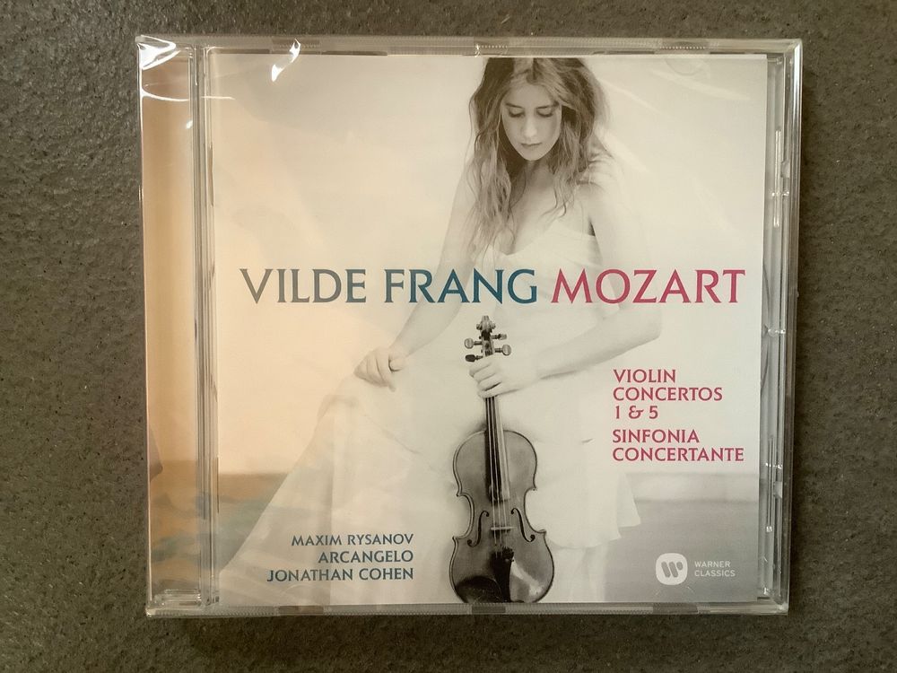 CD Vilde Frang Mozart Violinkonzerte, in Folie verpackt (Neu und ...