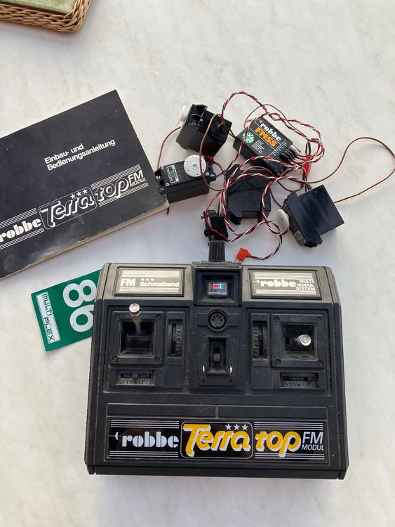 Robbe Terra Top FM Modul, Sender und Servos für Bastler (Gebraucht) in ...
