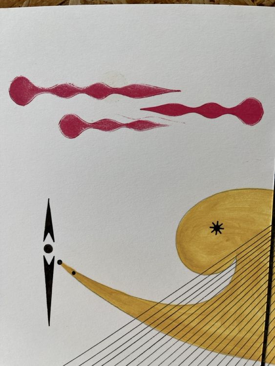 Gouache / Mischtechnik von Walter Grab (Gebraucht) in Gelterfingen für ...