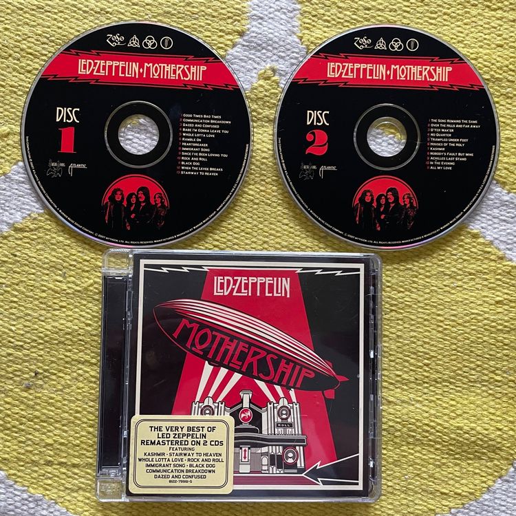 LED ZEPPELIN-2CD BEST OF/MOTHERSHIP | Kaufen auf Ricardo