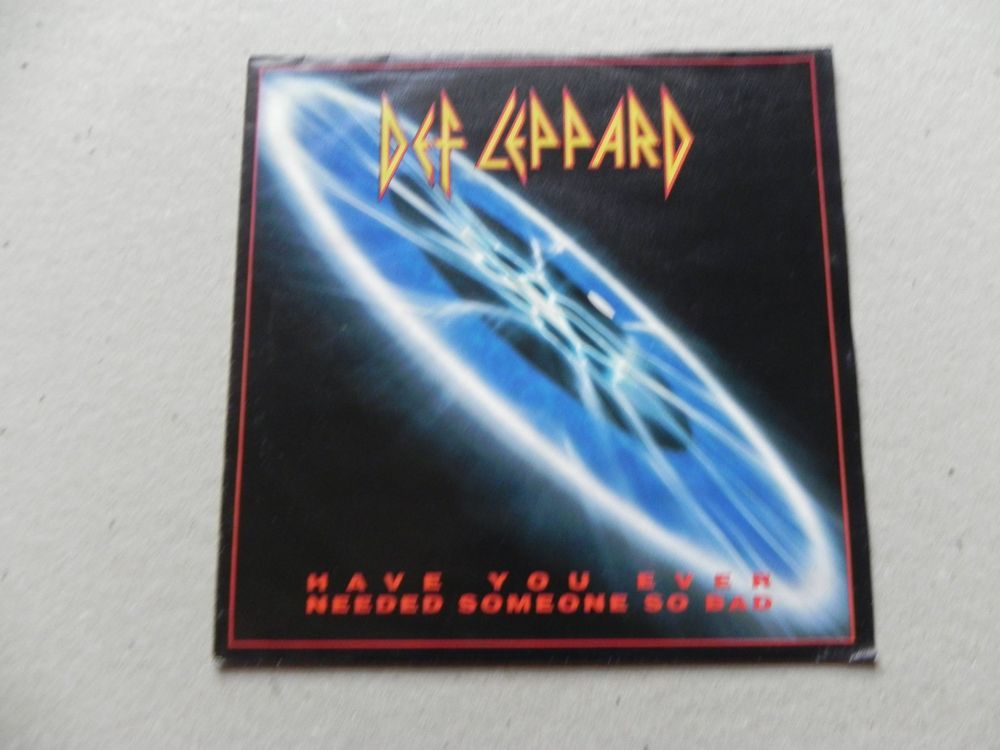 Single brit. Hardrock Heavy Metal Band Def Leppard 1992 (Gebraucht) in ...