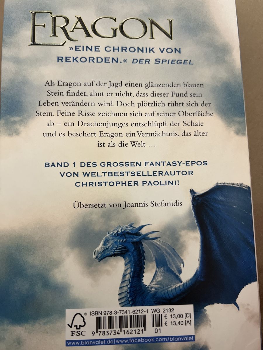 Eragon - Das Vermächtnis der Drachenreiter, Top Zustand! (Neu (gemäss ...