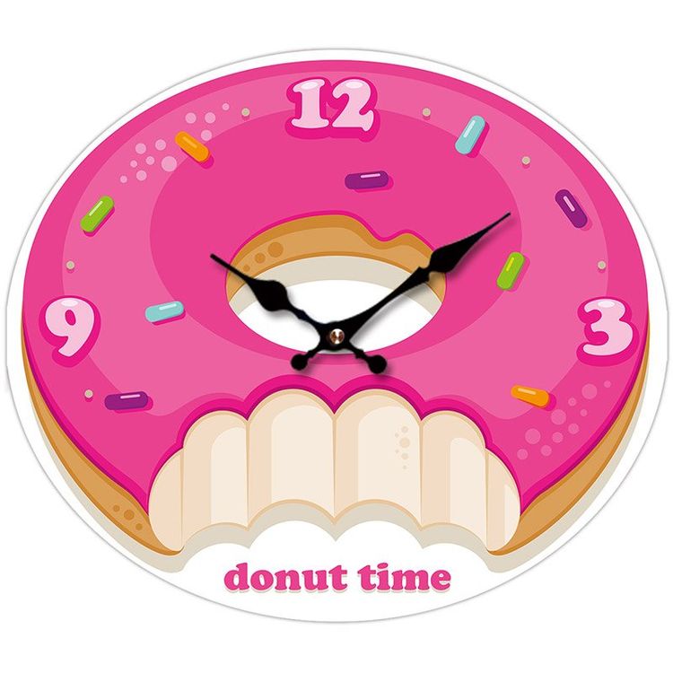 Bilderuhr - Wanduhr - SUJET "DONUT" ! Unbedingt anschauen !! (Neu und originalverpackt) in ...