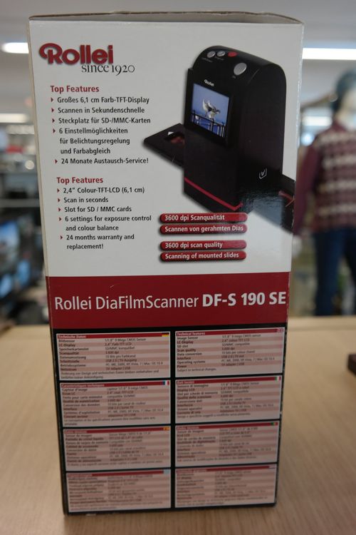 Rollei DF-S 190 SE Slide scanner | Kaufen auf Ricardo