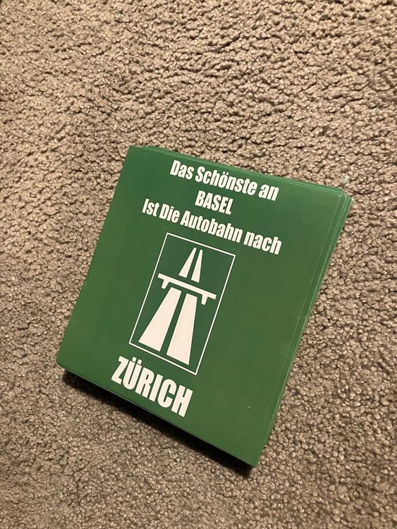 Neu exklusives Design- 15 Stück- FCZ Sticker- anti basel | Kaufen auf ...