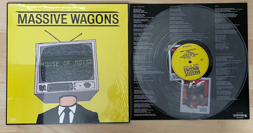 Massive Wagons House Of Noise Clear Vinyl Ltd 300 Rar Kaufen Auf