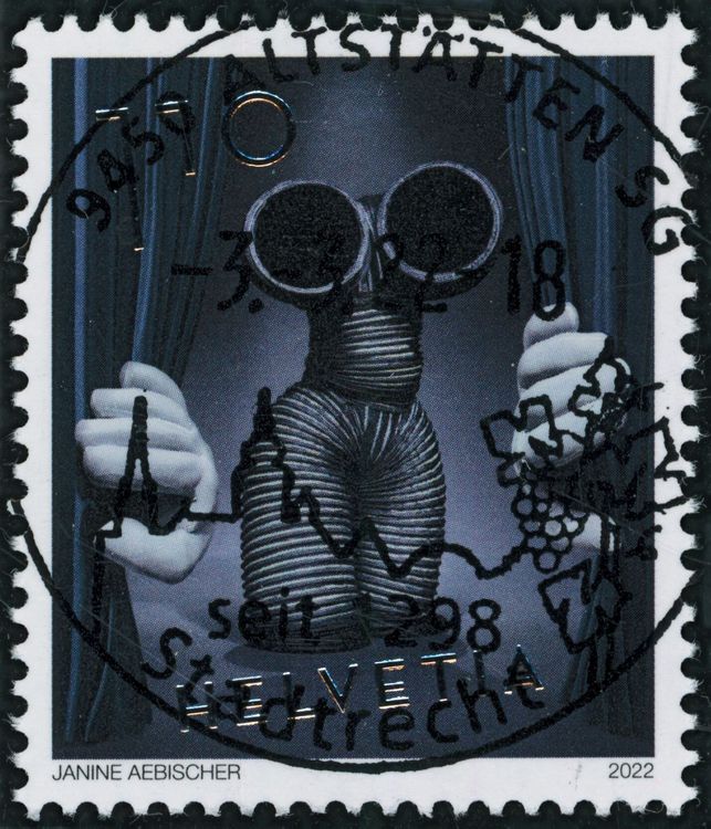 2022 - Mummenschanz - Ersttag ET Voll (Gebraucht) in Schindellegi für CHF 2.4 – mit Lieferung ...