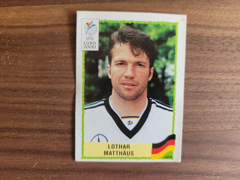 Lothar Matthäus Sticker - UEFA EURO 2000 - Top Zustand! (Gebraucht) in ...