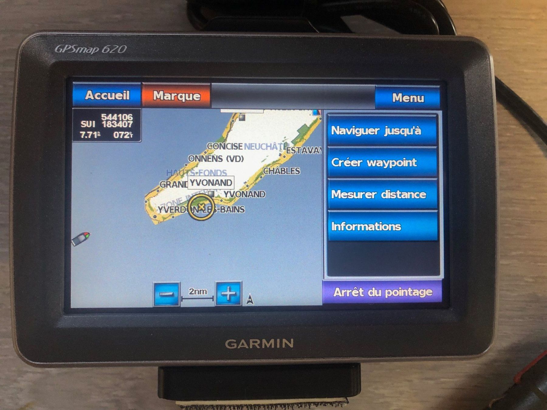 GPS map Garmin 650 marine (D'occasion) à Rances pour CHF 250 – retrait ...