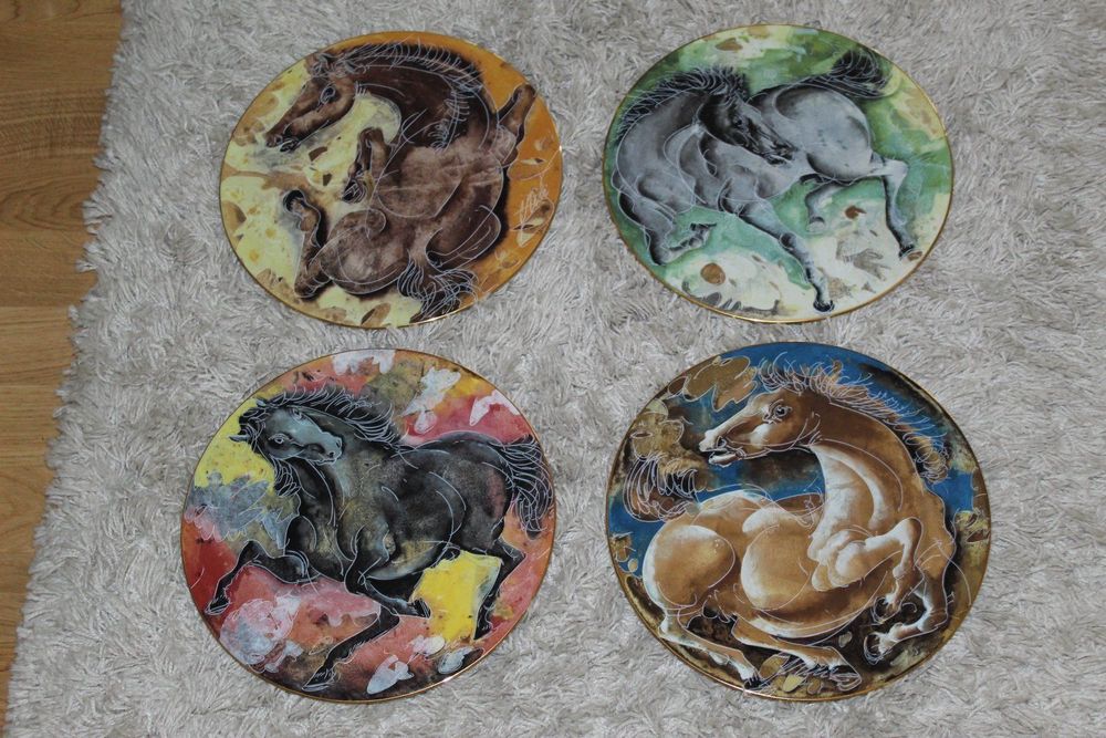 Hans Erni Künstlerteller Die 4 Elemente | Kaufen auf Ricardo