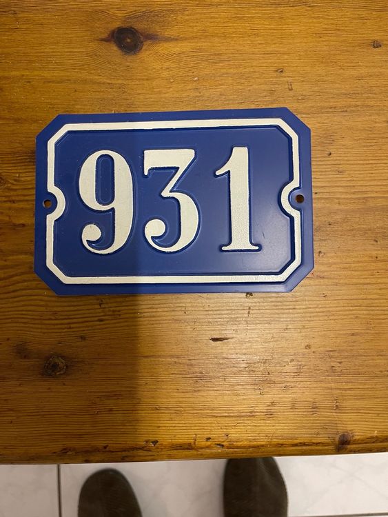 hausnummer Nr 931 | Kaufen auf Ricardo