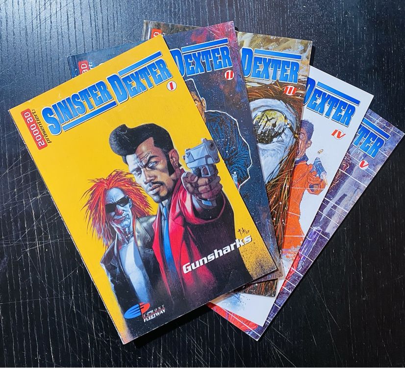 SINISTER DEXTER 1-5 komplett / nur 1.- pro Band | Kaufen auf Ricardo